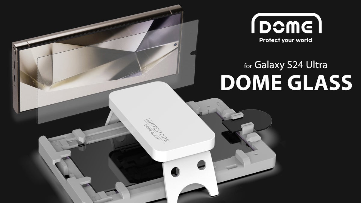 Protect your Galaxy S24 with an invisible shield: Whitestone Dome Glas ...