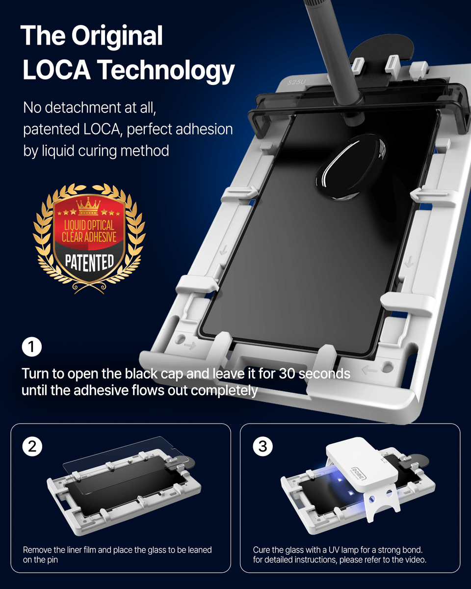 Dome Glass Whitestone DOME GLASS [Perfect Full Coverage] Tempered Glas ...