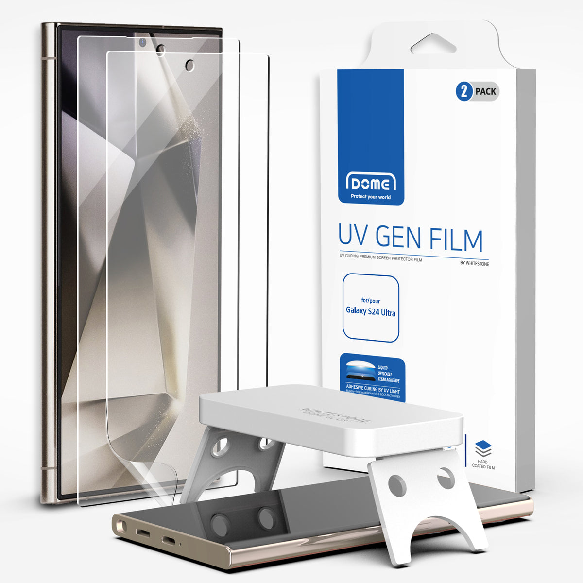 Samsung Galaxy S24 Ultra UV GEN Film Screen Protector - 2 Pack l ...